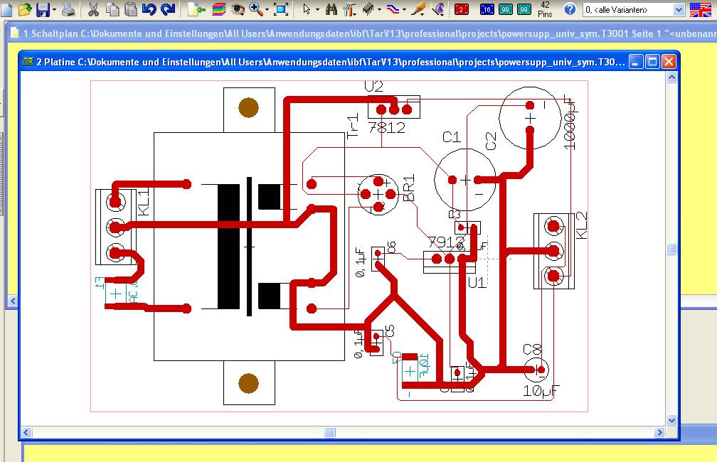 Datei:Netzteil L1.jpg – TARGET 3001! PCB Design Freeware ist eine ...