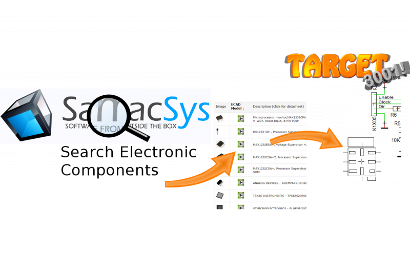 Datei:Samacsys grafik.png – TARGET 3001! PCB Design Freeware ist eine Layout CAD Software ...